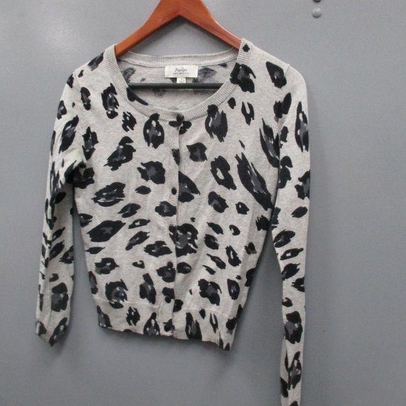 Papaya | Sweaters | Papaya Womens Sweater Cardigan Size S Grey With ...